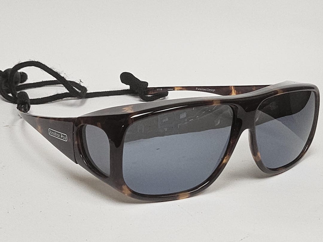 Jonathan Paul Large Side Shield Aviator Tortoise Brown Retro Look ...