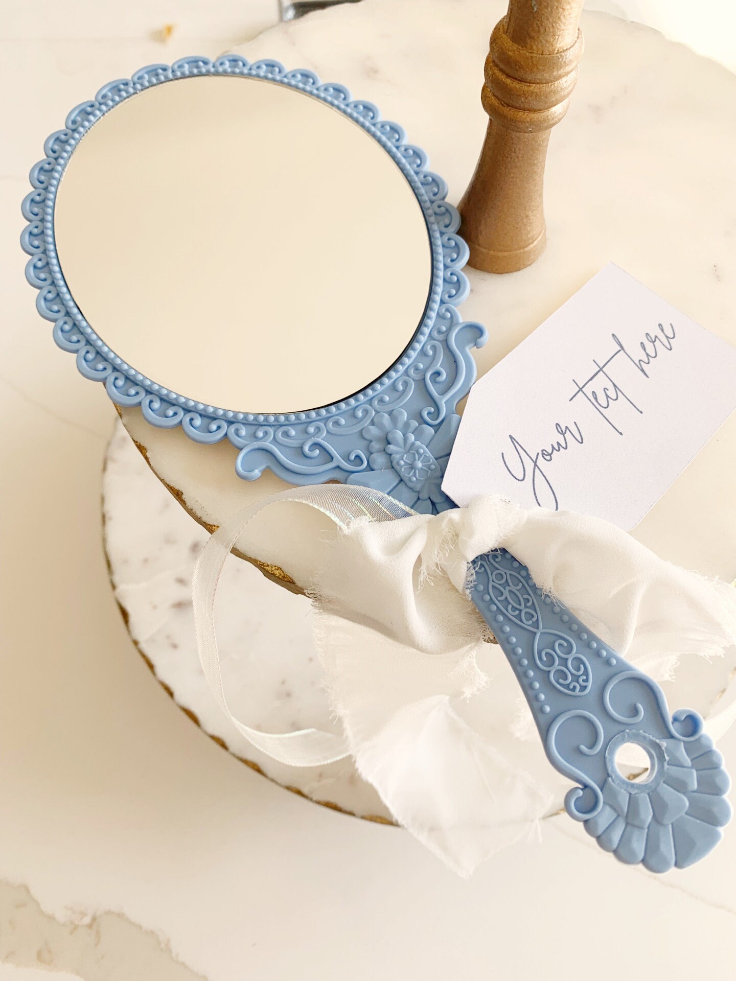 Handheld Mirror Vintage Birthday Favor Girl Bridal Shower Favor Kids ...