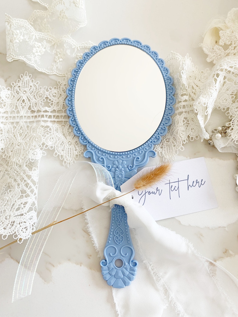 Handheld Mirror Vintage Birthday Favor Girl Bridal Shower Favor Kids ...