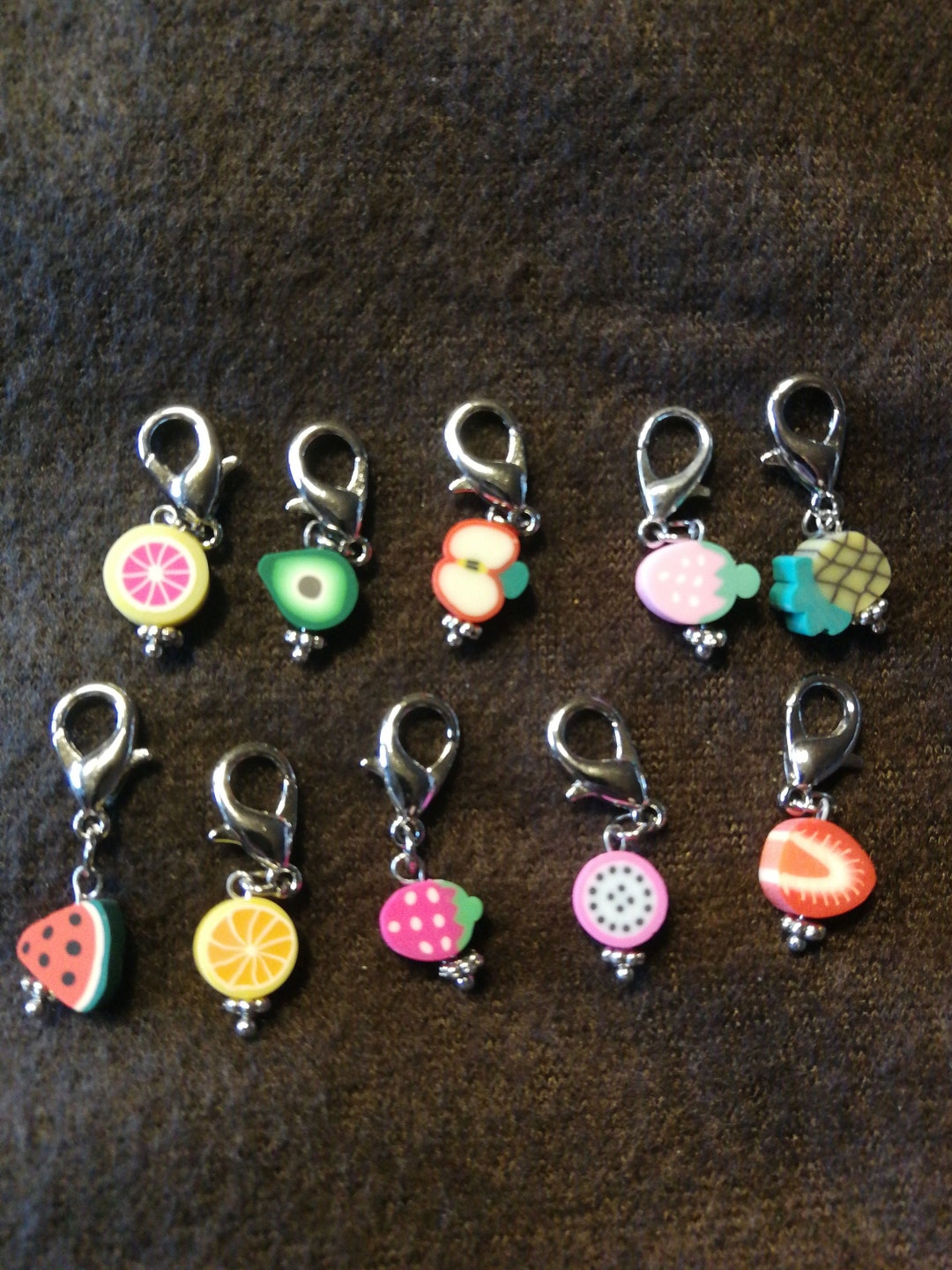 Fruit Stitch Marker / Fruits Stitch Marker - Etsy