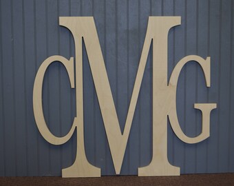 Initial monogram | Etsy