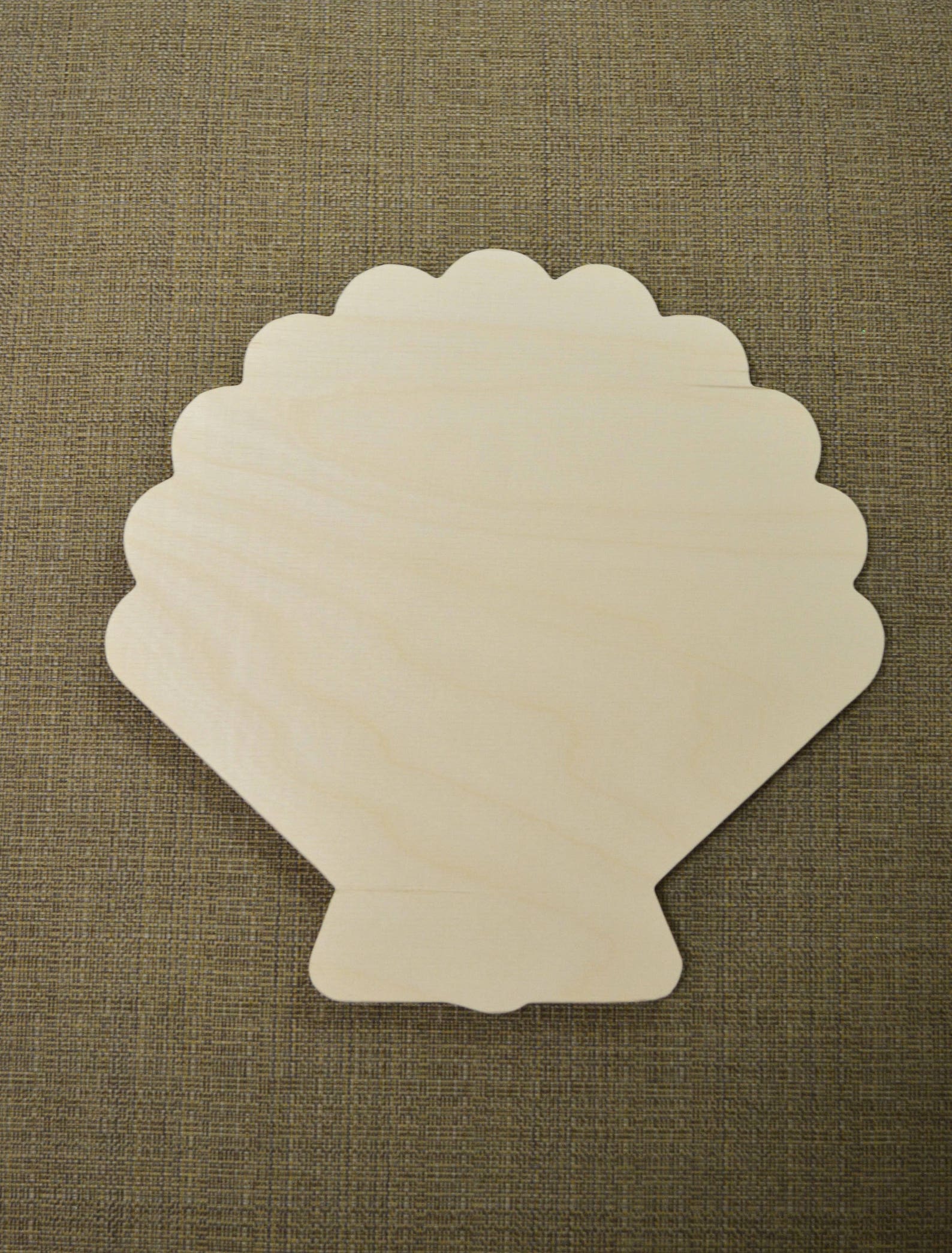 Sea Shell Cut Out Sea Shell Shape Wooden Sea Shell Ocean | Etsy