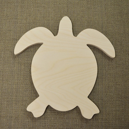 Wooden Shapes Turtle Cut Out Wooden Turtle Turtle Shape - Etsy