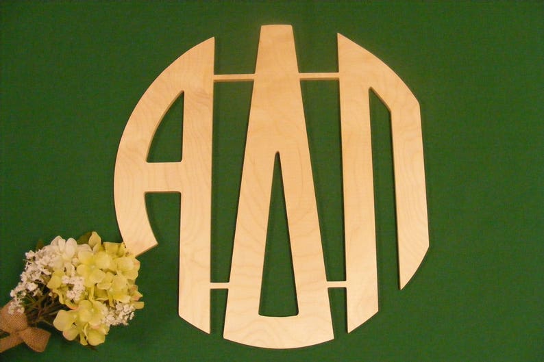 Greek Sorority Letters Greek Monogram Wooden Monogram - Etsy