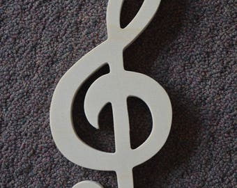 Treble Clef Art | Etsy