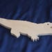 Alligator Cut Out, Wooden Alligator, Wall Art, Nursery, Nursery Decor ...