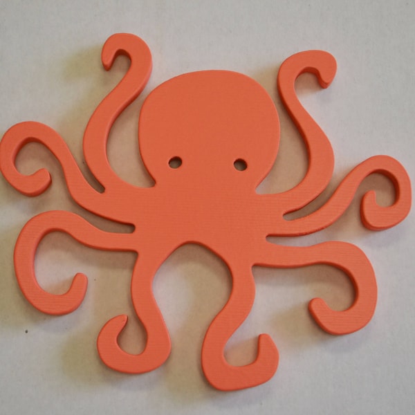 Wooden Octopus - Etsy