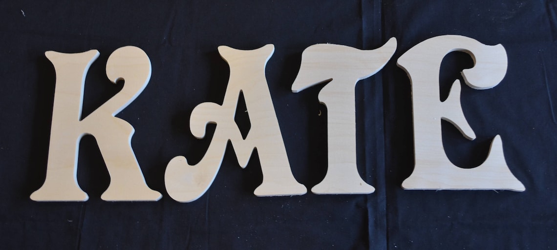 Wooden Letters for Nursery, Personalized Name, Nursery Decor, Above the ...