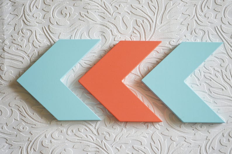 Arrow Wall Decor Arrow Wall Art Arrow Wood Arrows - Etsy