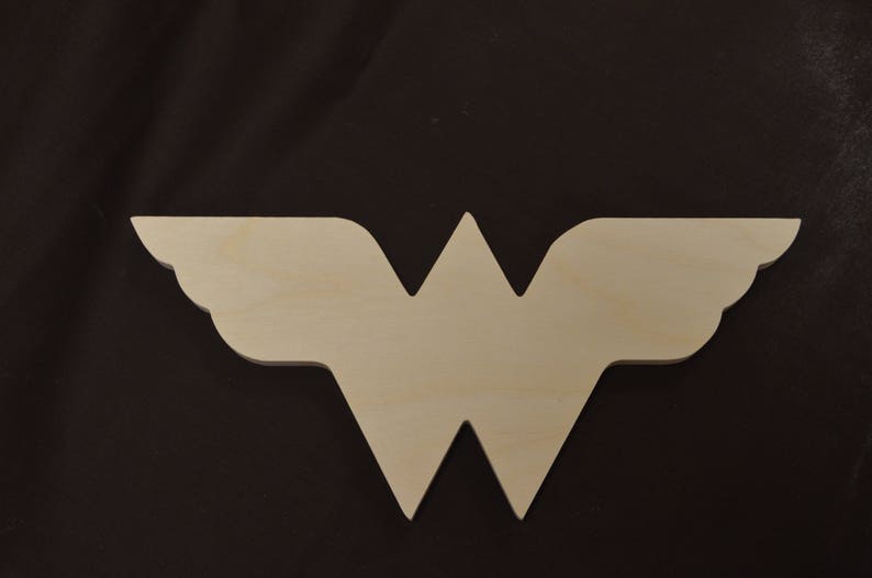 Wonder Woman Cut Out Wooden Wonder Woman Super Hero Shape - Etsy
