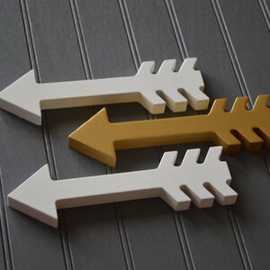 Arrow Decor, Wooden Arrows, Arrow Shape Cut Out, Painted Arrows, Wall ...
