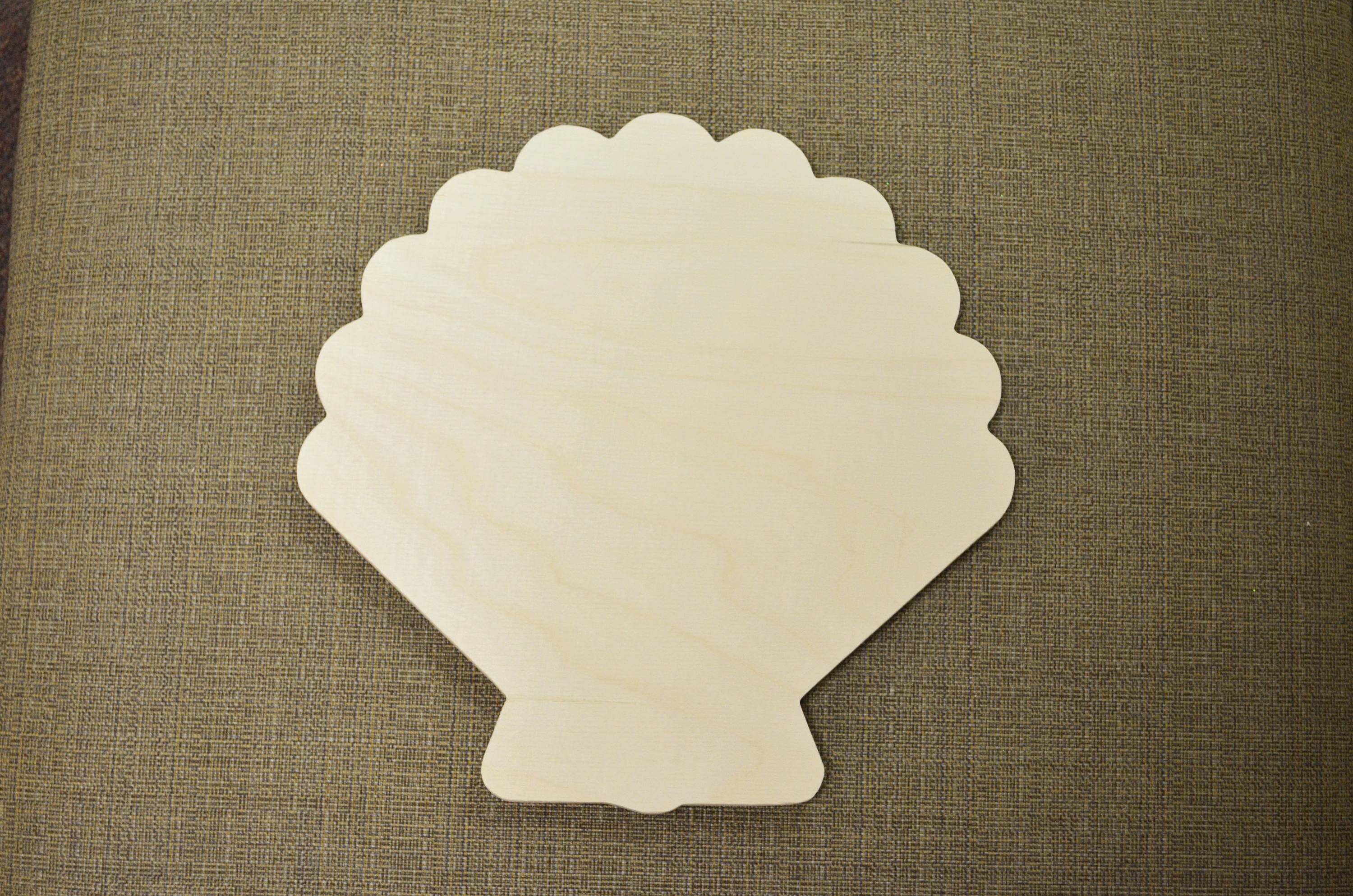 Sea Shell Cut Out Sea Shell Shape Wooden Sea Shell Ocean | Etsy