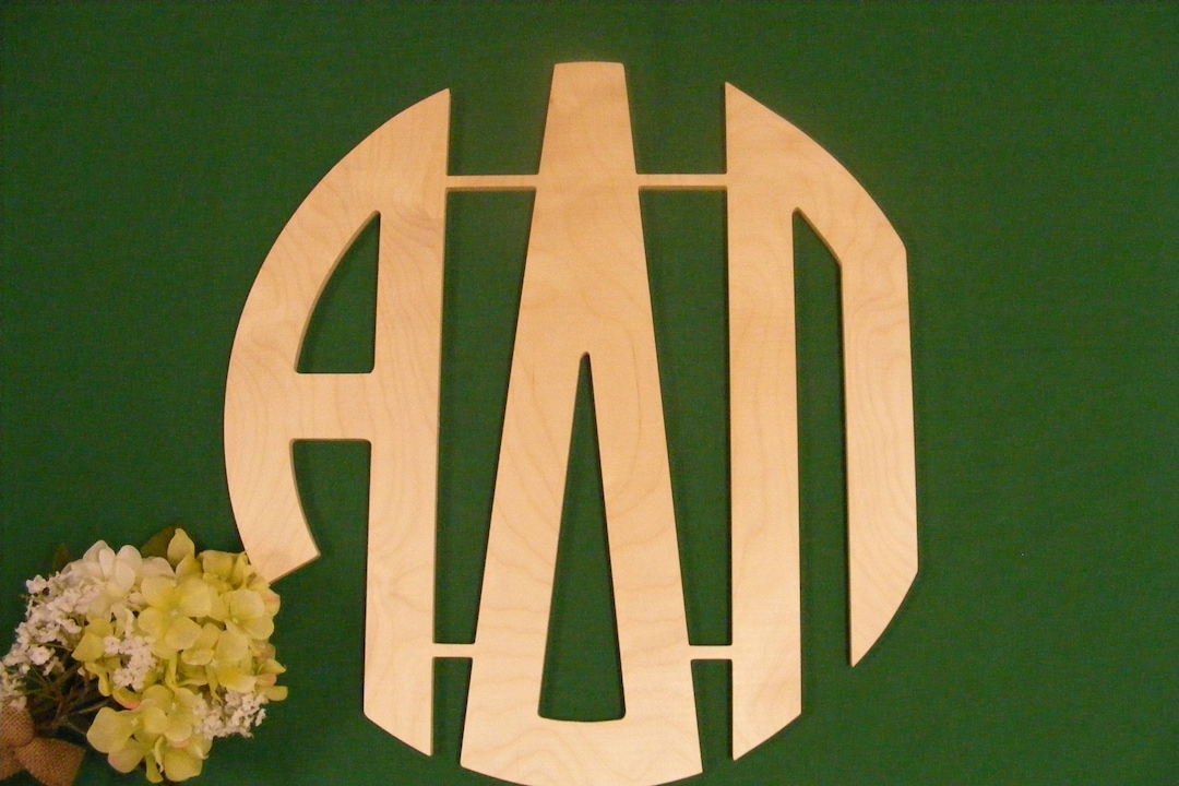 Greek Sorority Letters, Greek Monogram, Wooden Monogram, College Decor ...