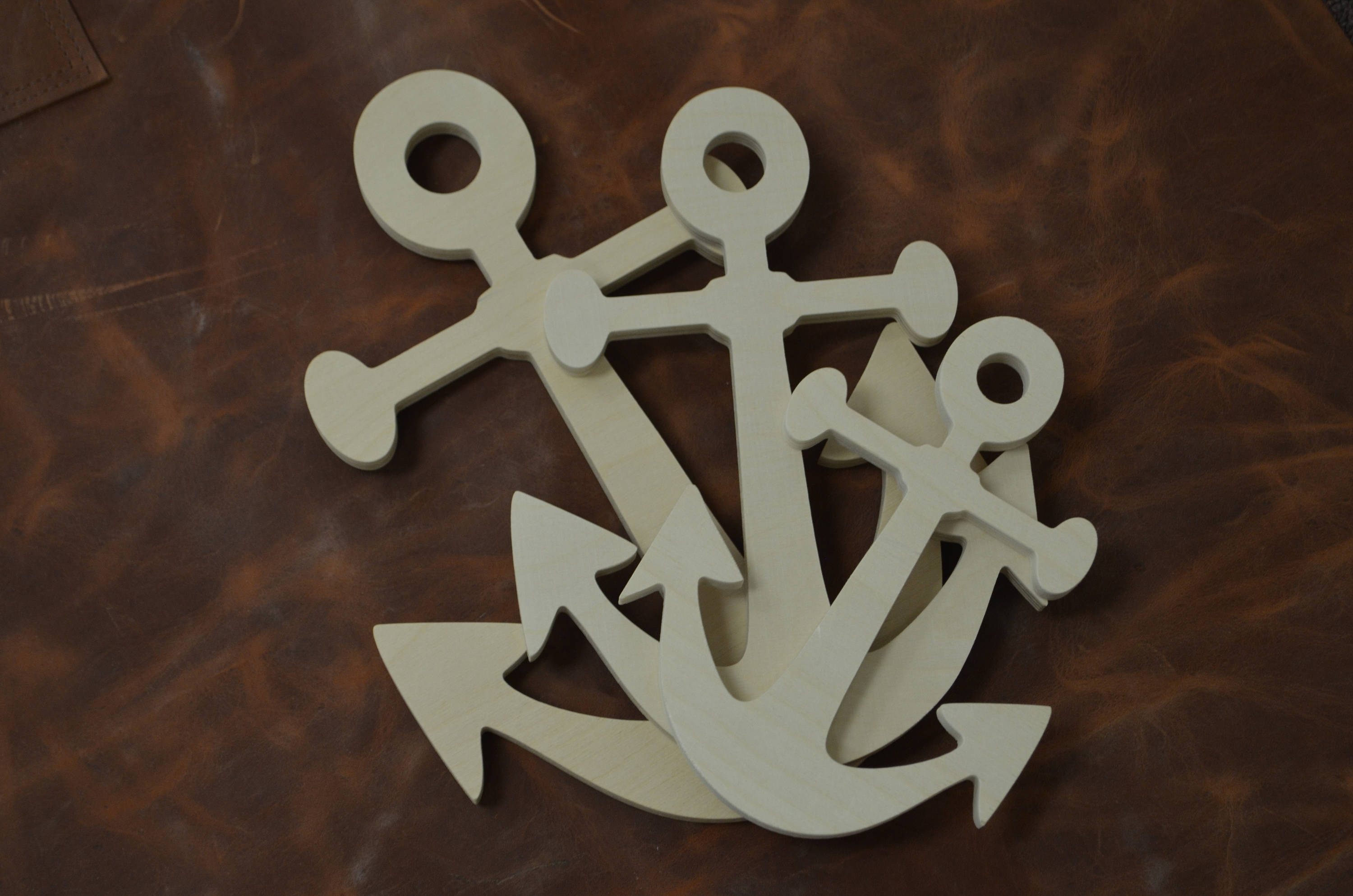 Anchor Set Wooden Anchors Anchor Anchor Cut Out Beach | Etsy