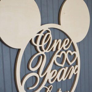 Anniversary Sign One Year Later Sign Anniversary Decor Wooden Sign ...