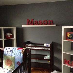 Wall Letters Custom Baby Name Nursery Wall Decor Baby / Kids Nursery ...