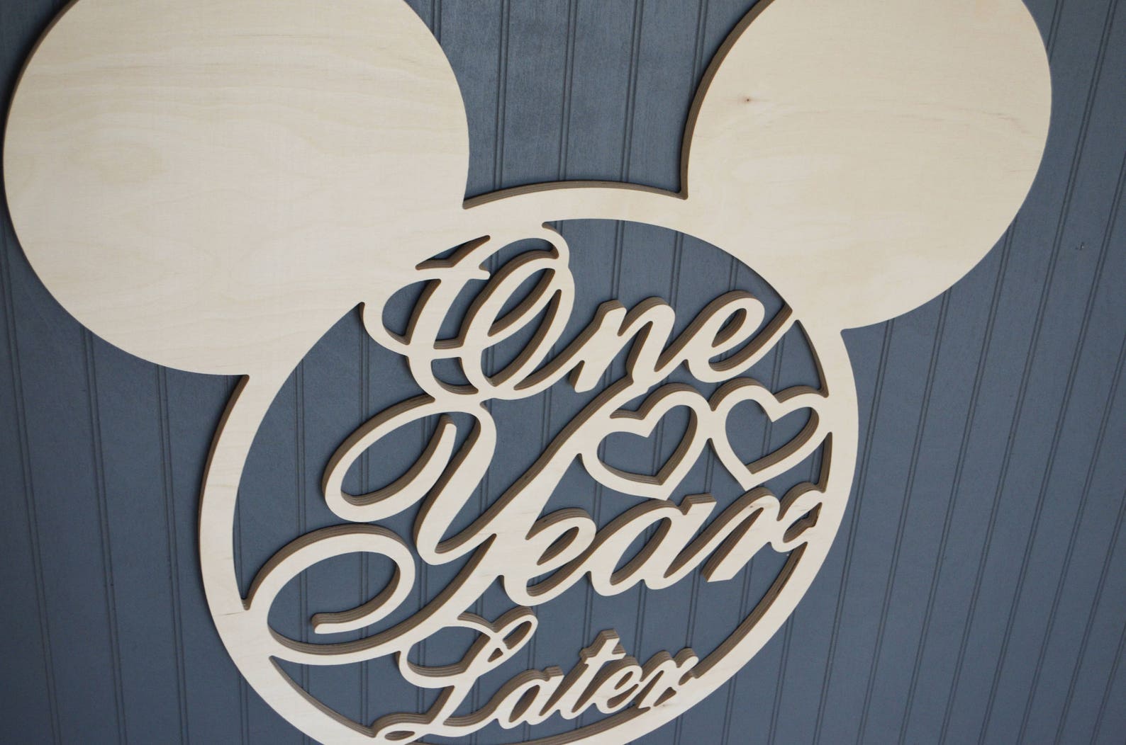 Anniversary Sign One Year Later Sign Anniversary Decor Wooden - Etsy