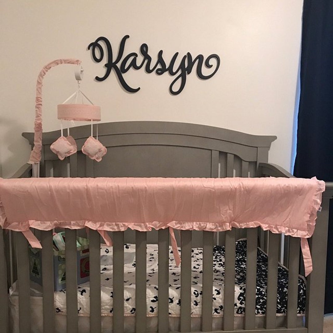 Personalized Name Sign Nursery Wall Decor Above Crib Decor for Baby ...