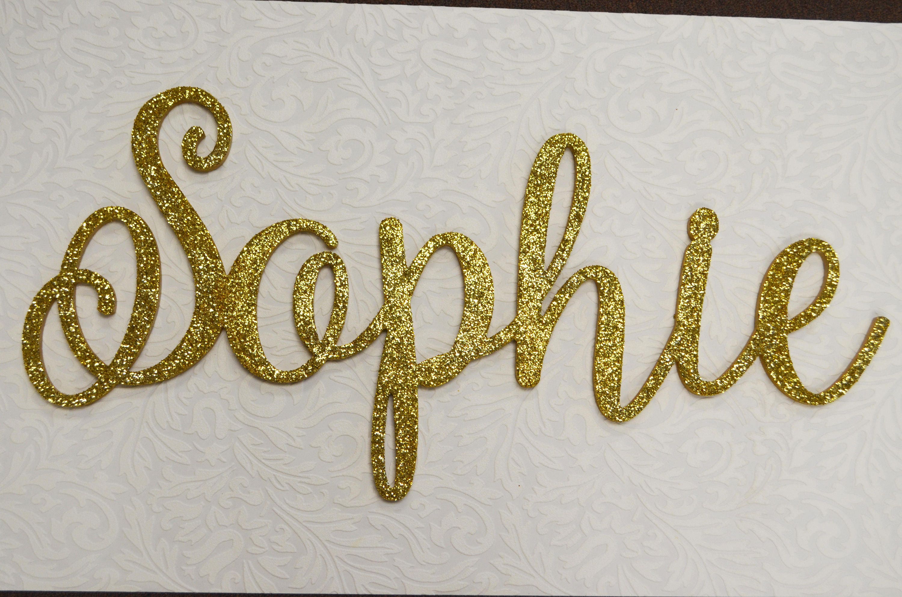 Personalized Name Sign - Painted Wooden Name Sign - Nursery Sign ...