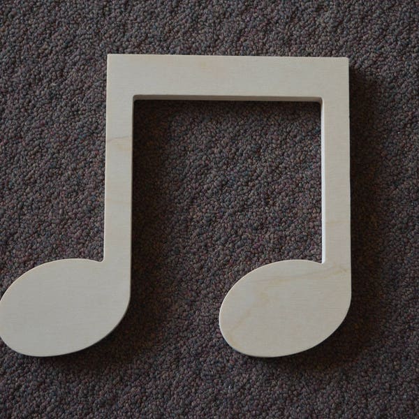 Music Note Cut Outs - Etsy