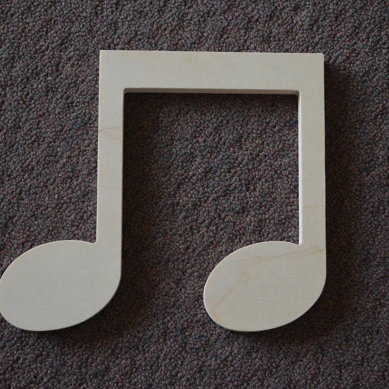 Music Wood Shapes - Etsy