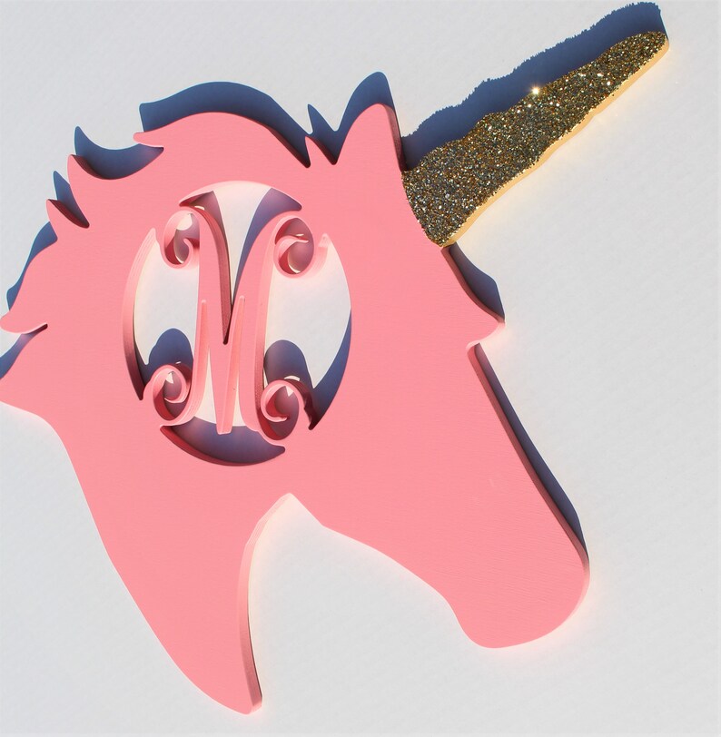 Unicorn Cut Out Kids Bedroom Decor Girl Bedroom Decor - Etsy