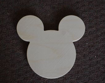 Mickey Mouse Shape | Etsy