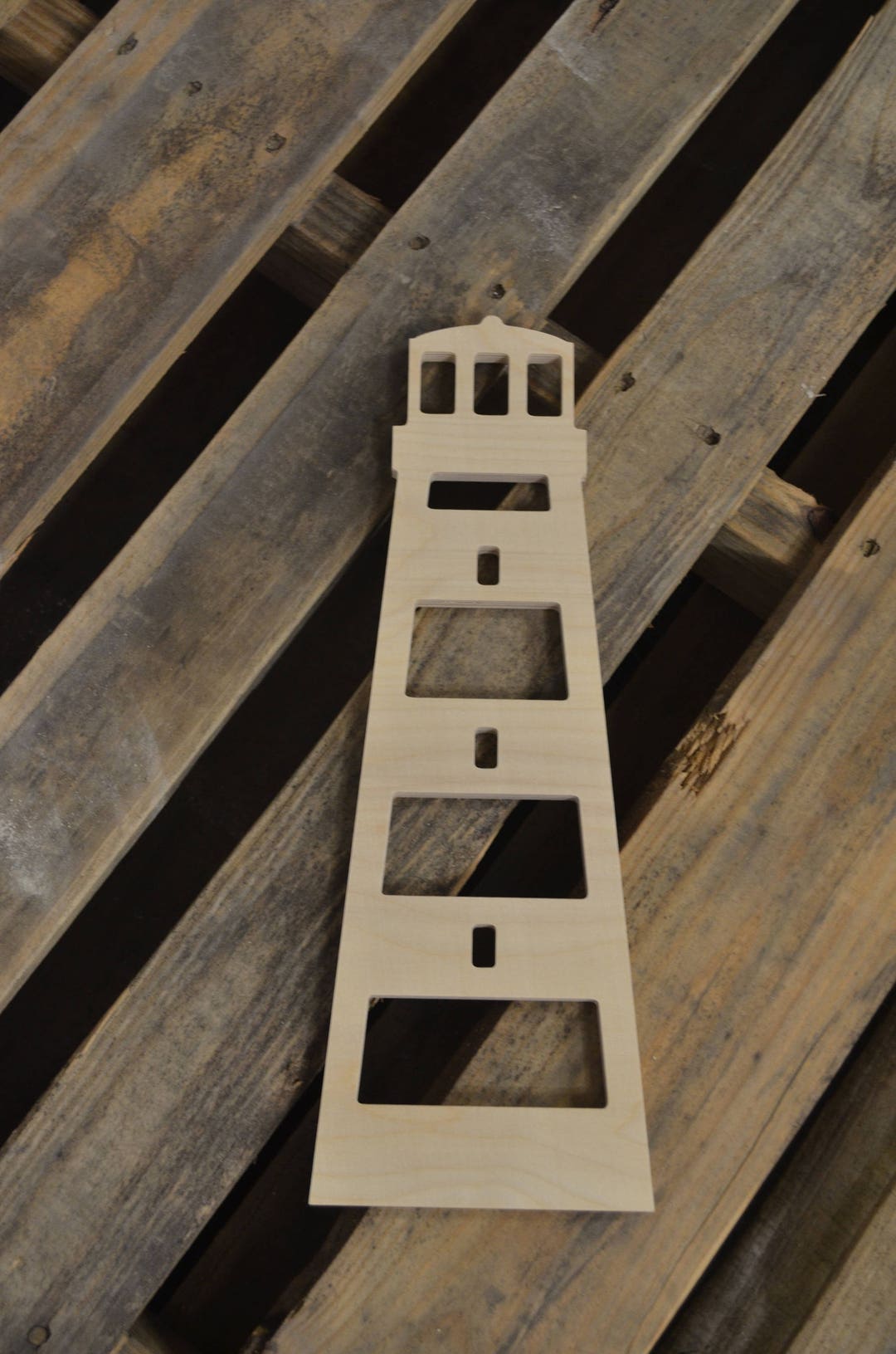 Wooden Lighthouse - Wooden Lighthouse Cut Out - Wall Art - Lighthouse ...