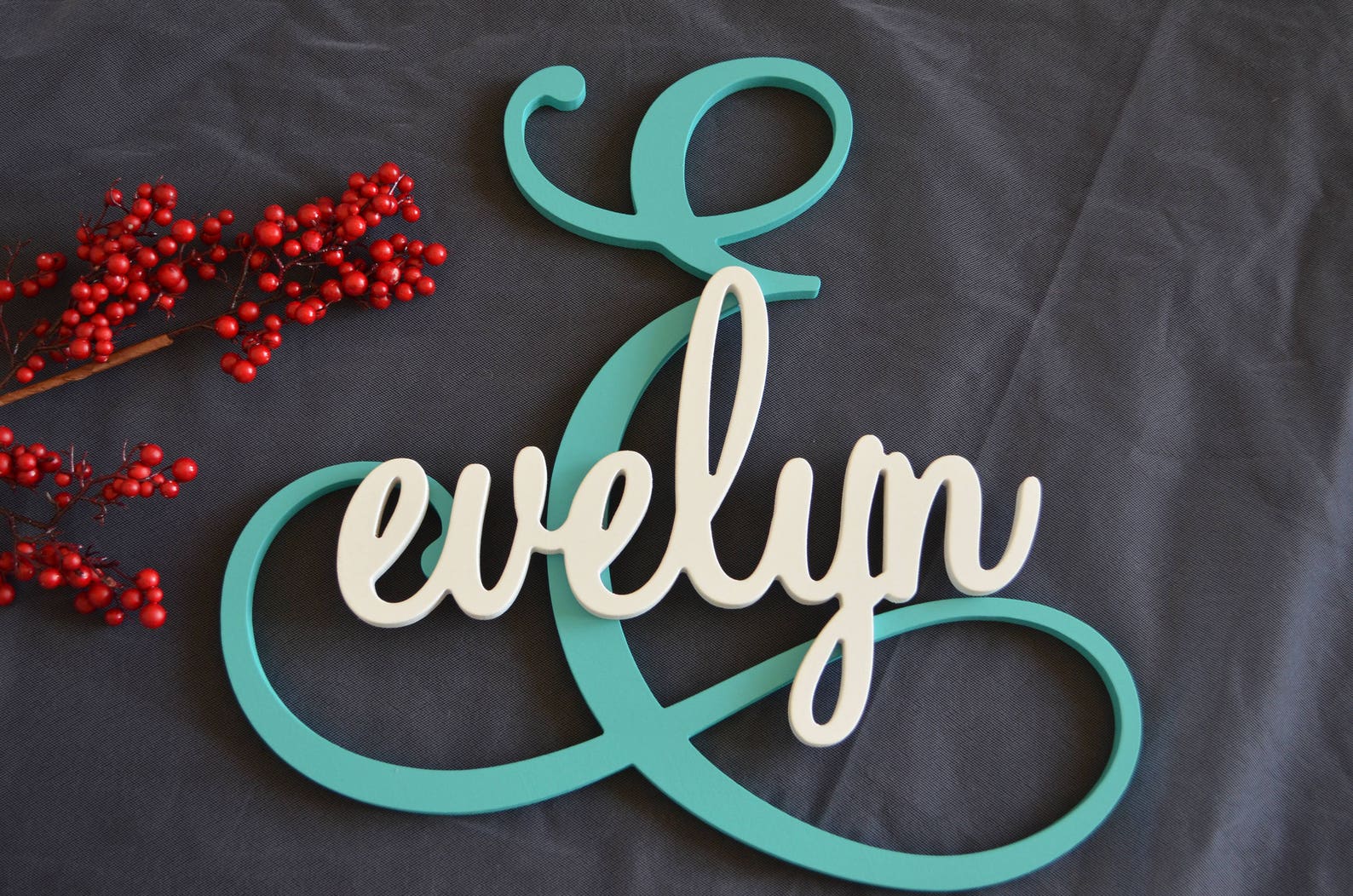 Wooden Name Personalized Name Painted Custom Name Wooden - Etsy