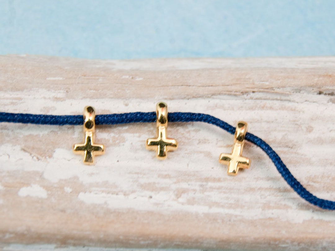 5x Mini Crosses 4 X 7 Mm Metal for Bracelets or Necklaces, Selection - Etsy