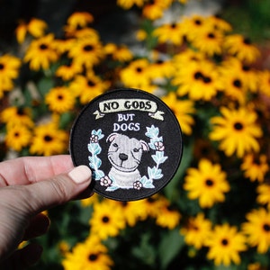 Patch : No Gods but Dogs. - Etsy