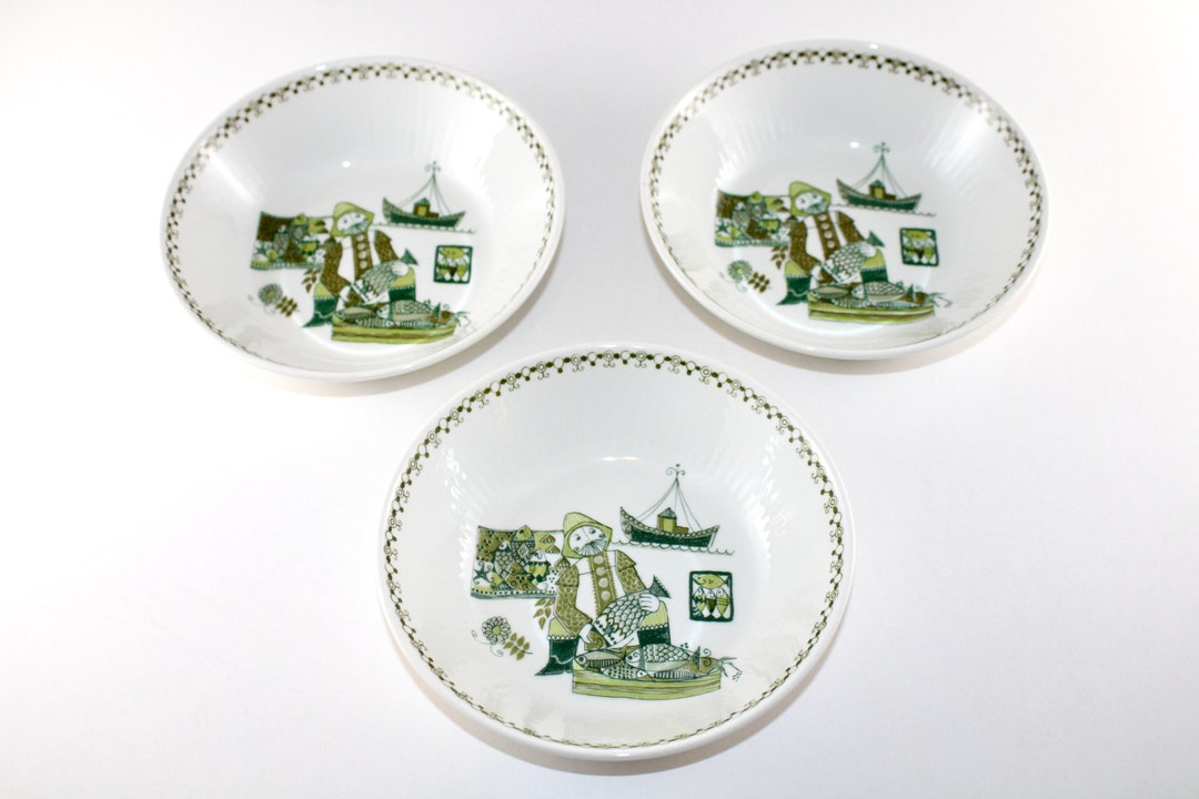 Figgjo Flint - Turi Design - 3 Lovely Bowls - Marketplace ...
