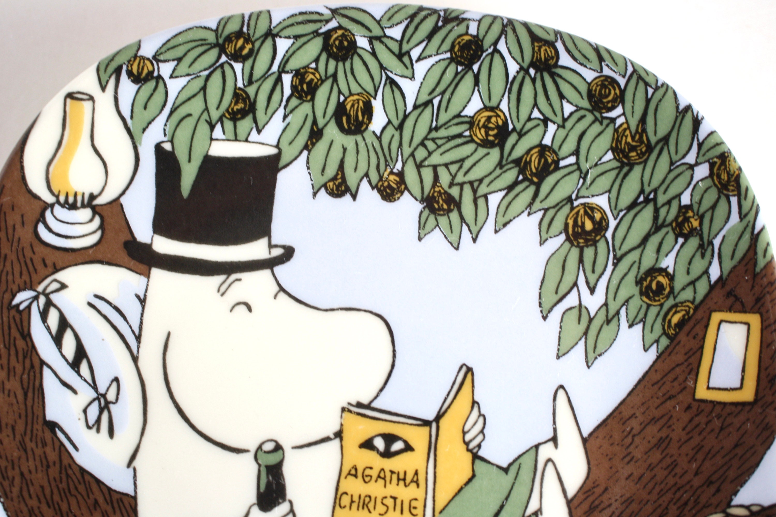 Arabia of Finland Adorable Moomin Wall Plate Back to - Etsy
