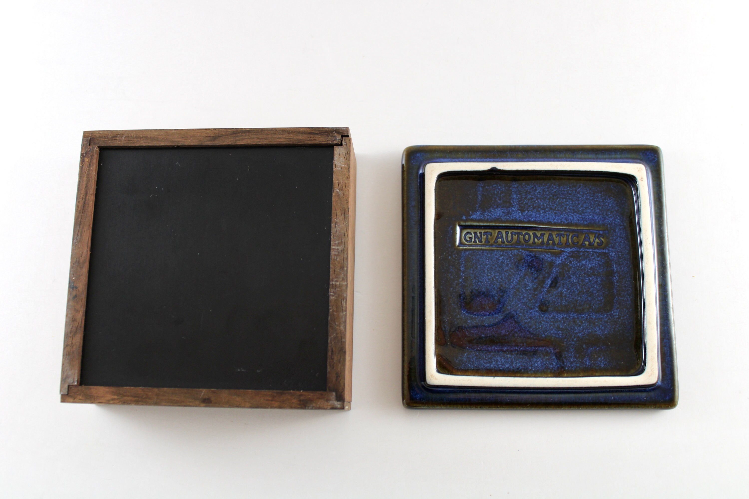 Danish Design VERY RARE Beautiful Teak Box With Ceramic Lid - Etsy