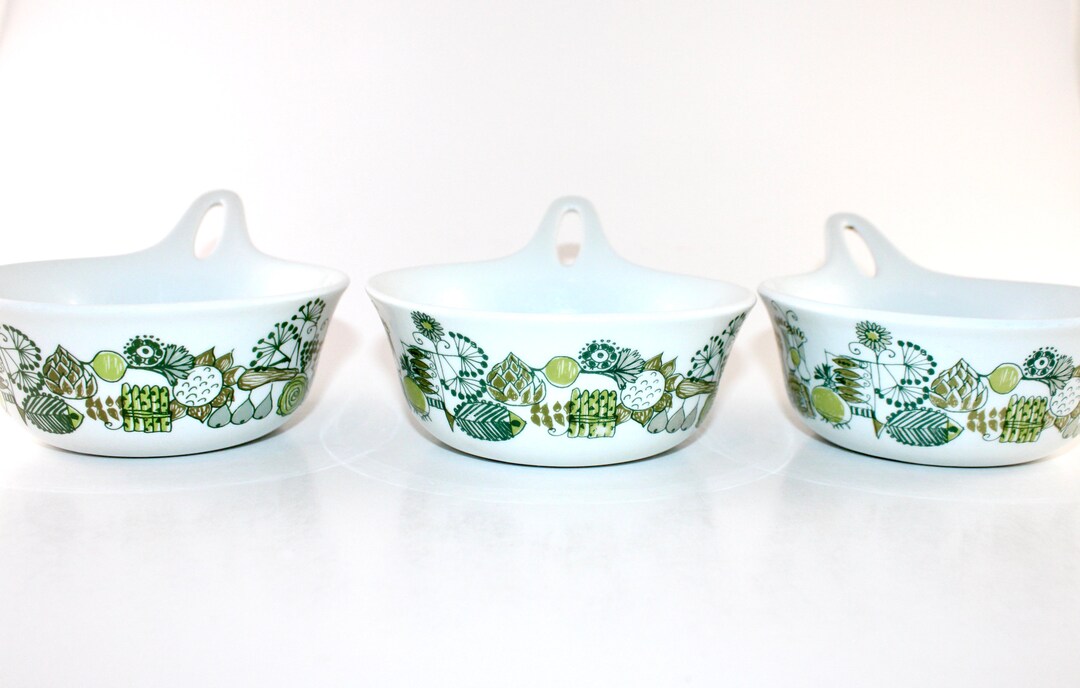 Figgjo Flint - Turi Design - 3 Lovely Bowls With Handle - Marketplace ...