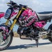 Full Graphic Decal Set the Shark PINK CAMO 2021-2024 Honda Grom ...