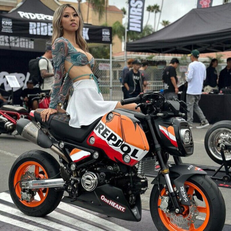 Full Graphic Decal Set Grom 2021-2023 Repsol GP Racing Theme Graphics ...