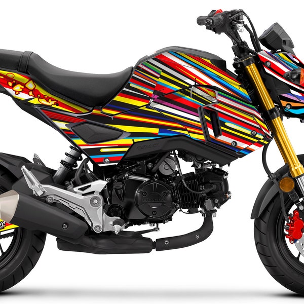 Honda Grom Graphics Kit - Etsy