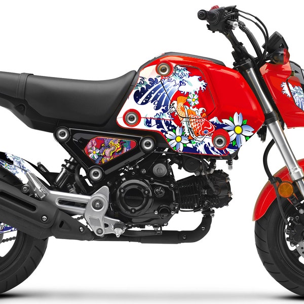 Honda Grom Graphics Kit Etsy