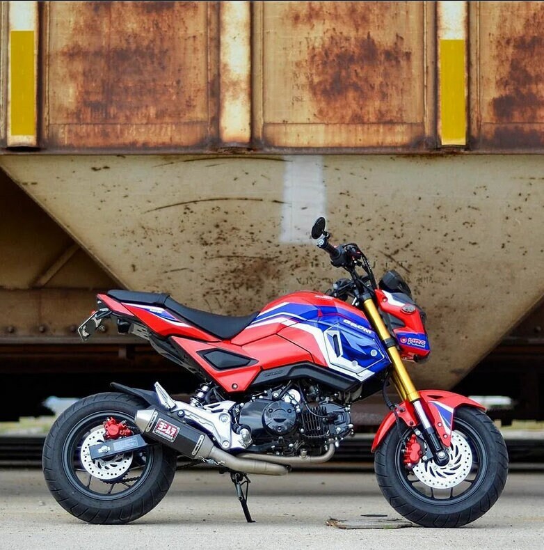 Full Graphic Decal Grand Prix Honda Grom MSX125 Graphics Kit - Etsy