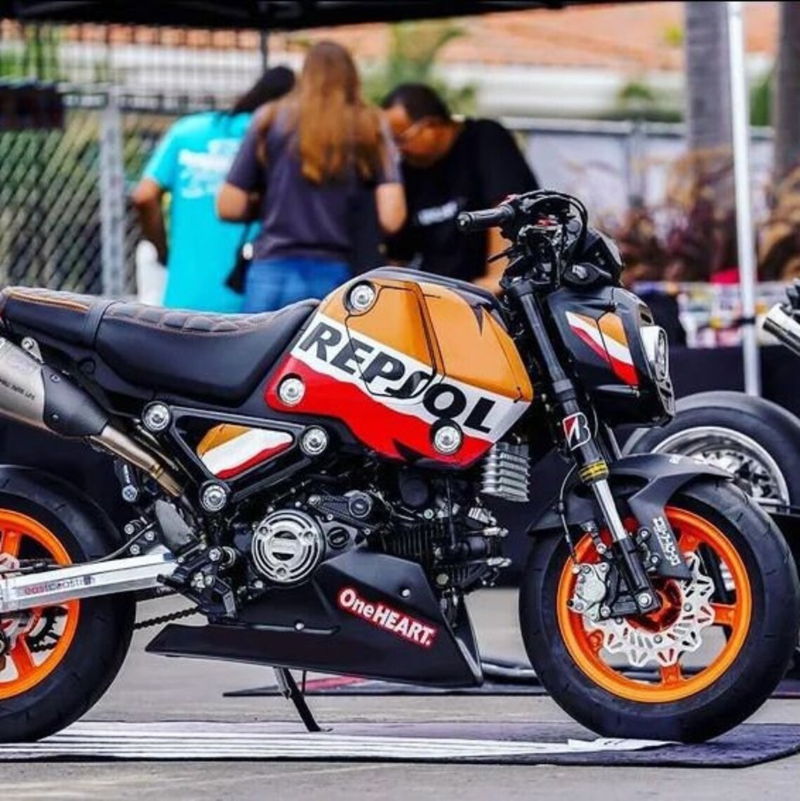 Full Graphic Decal Set Grom 2021-2023 Repsol GP Racing Theme Graphics ...