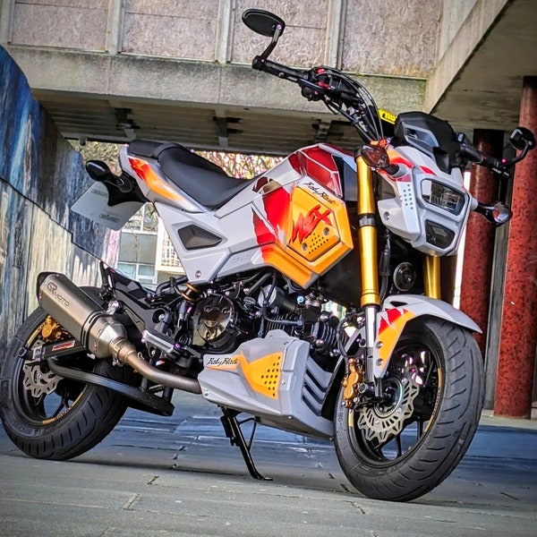 Honda Grom Graphics Kit - Etsy