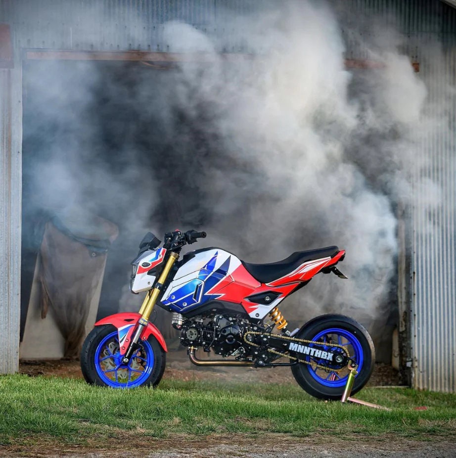 Full Graphic Decal Sport Production 2017-2020 Honda Grom MSX125 ...