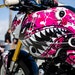 Full Graphic Decal Set the Shark PINK CAMO 2021-2024 Honda Grom ...