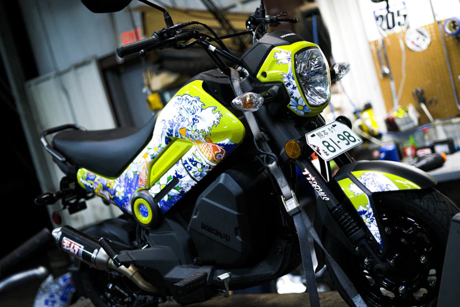 Full Graphic Decal Set Yakuza Green 2022 Honda Navi Graphics Kit ...