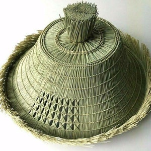 Straw Hat Samurai Ronin Gasa Japanese Hat Igusa Kasa Ninja | Etsy