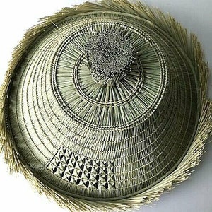 Straw Hat Samurai Ronin Gasa Japanese Hat Igusa Kasa Ninja | Etsy