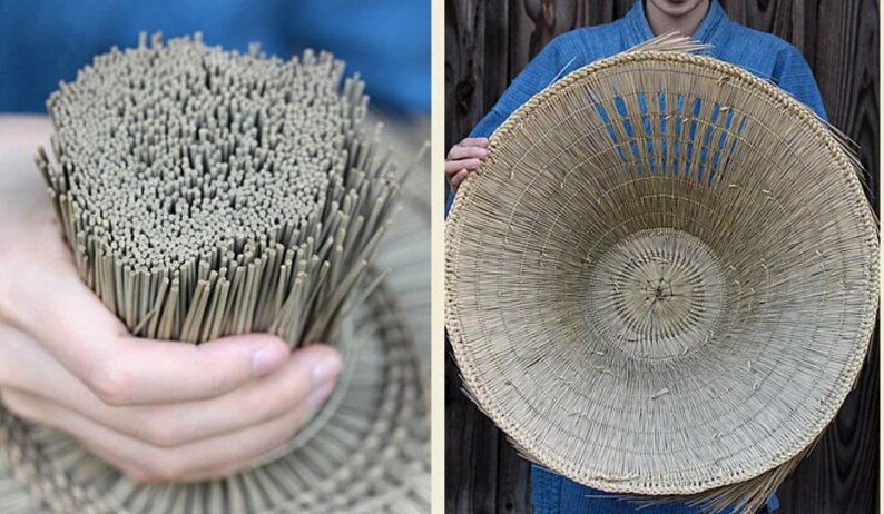 Straw Hat Samurai Ronin Gasa Japanese Hat Igusa Kasa Ninja | Etsy