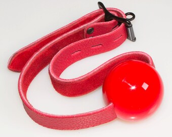 Red Silicone Ball Gag - Etsy