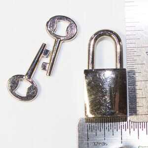 Small 15mm 'silver' Lock - Etsy
